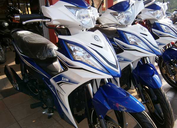 SYM Pamerkan Dua Motor Baru di IIMS 2014